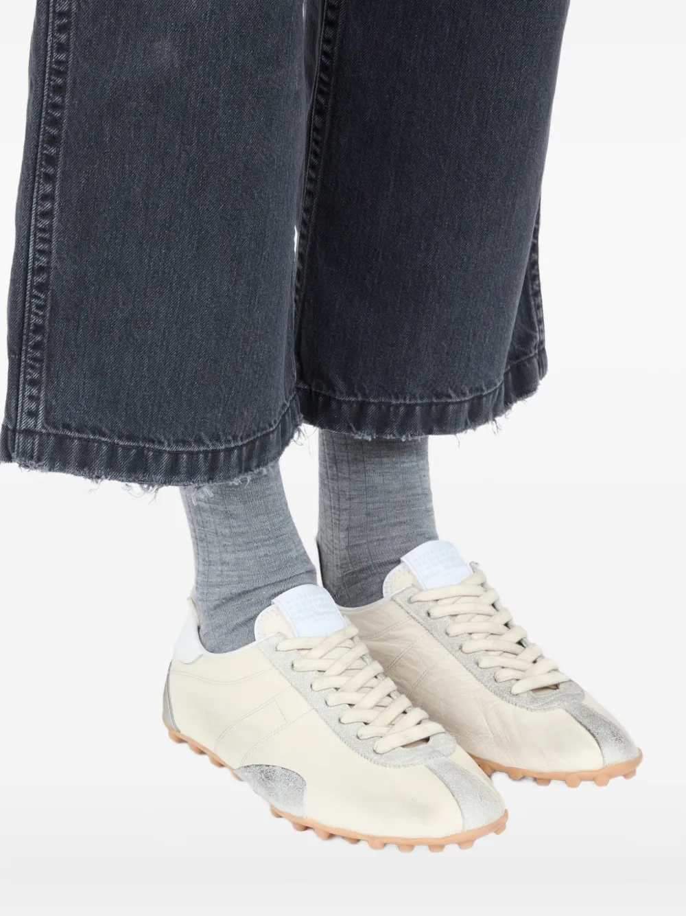 MAISON MARGIELA MAISON MARGIELA Suede Paneled Sneakers
