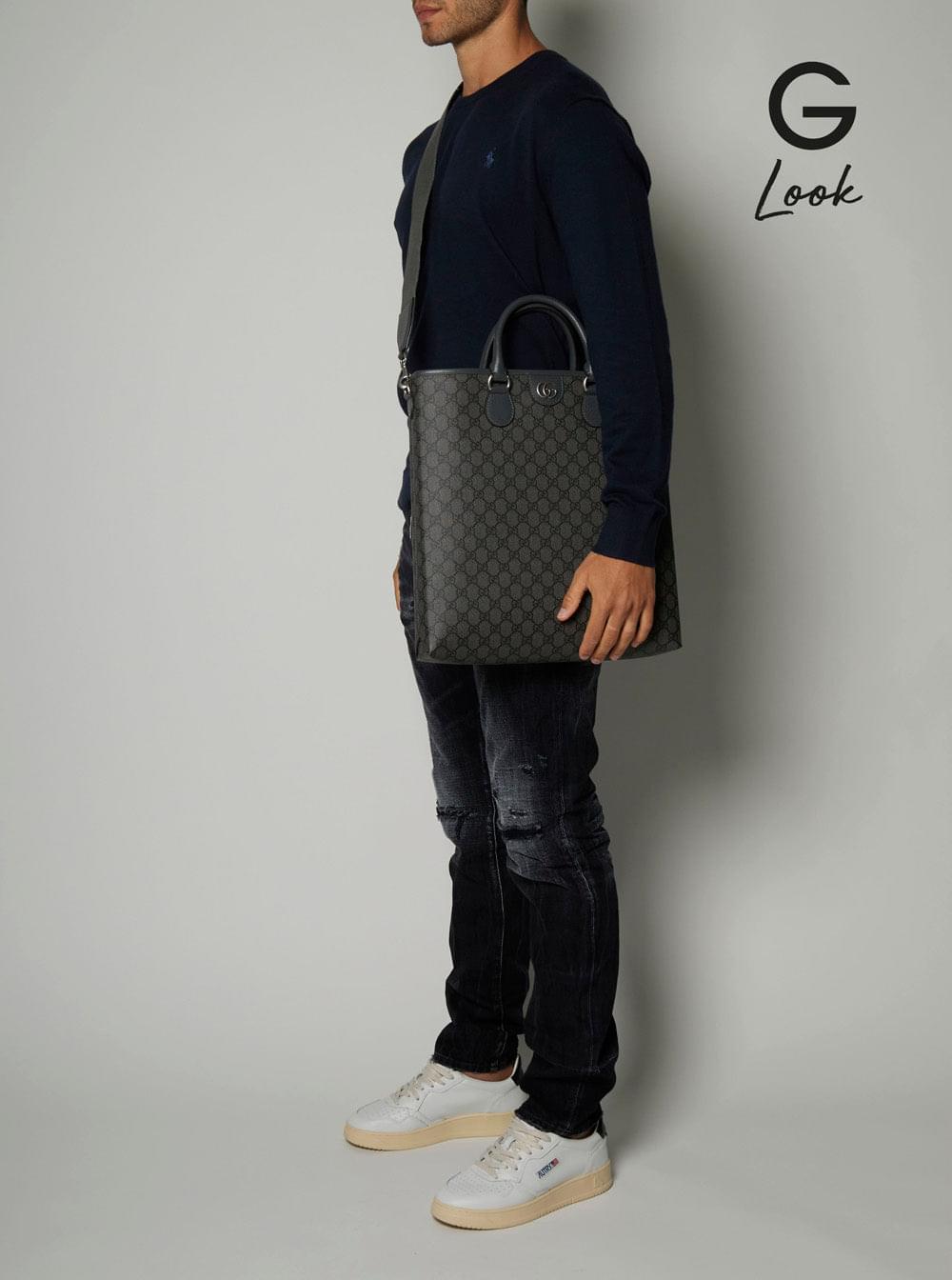 GUCCI GUCCI Ophidia GG Supreme Canvas Tote Bag