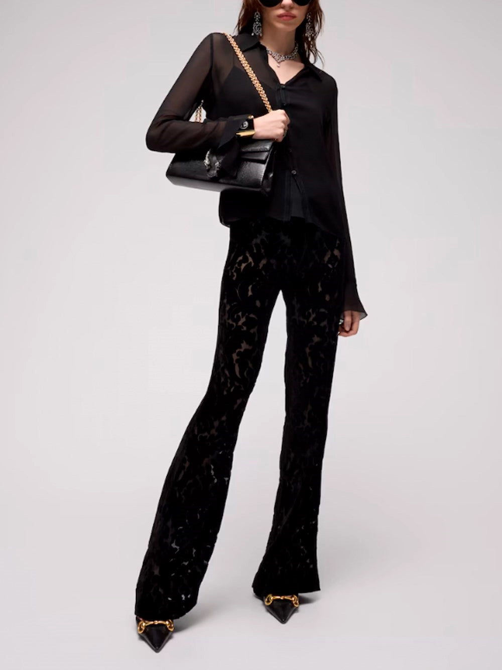 GUCCI GUCCI Silk Georgette Shirt