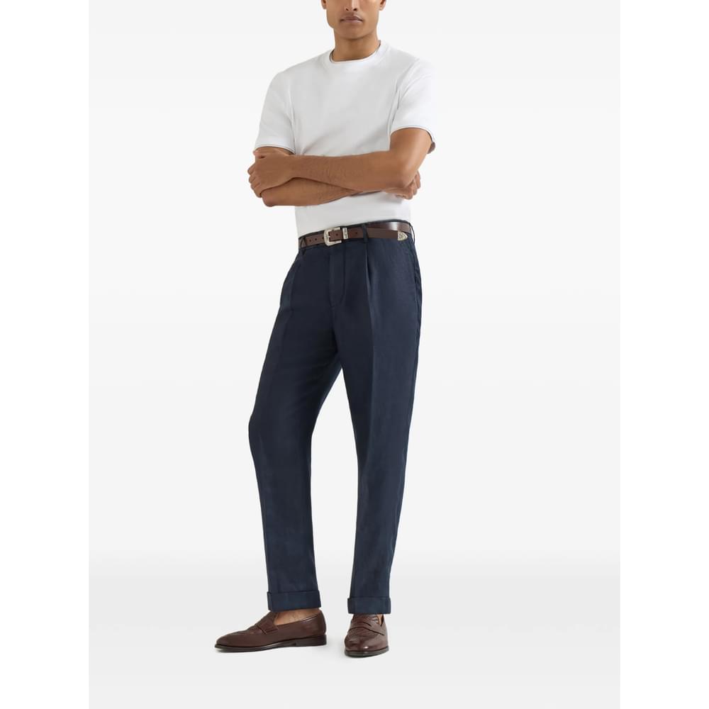 BRUNELLO CUCINELLI BRUNELLO CUCINELLI Linen Tailored Trousers