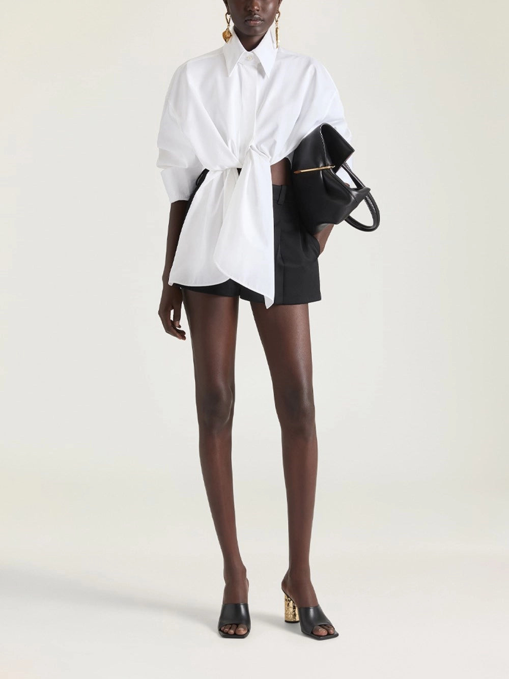 GIVENCHY GIVENCHY Wrapped Long Sleeve Shirt