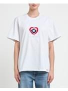 STELLA MCCARTNEY STELLA MCCARTNEY Crochet Heart Boyfriend T-Shirt