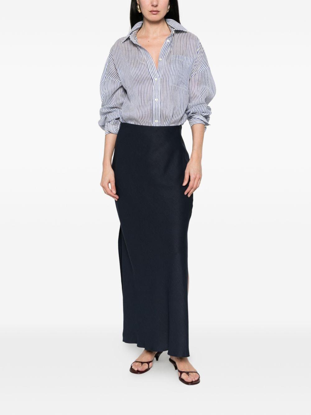 BRUNELLO CUCINELLI BRUNELLO CUCINELLI Linen Blend Long Skirt