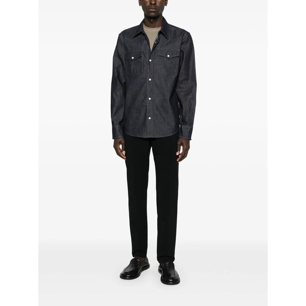 A.P.C. A.P.C. Blue Shirts Men