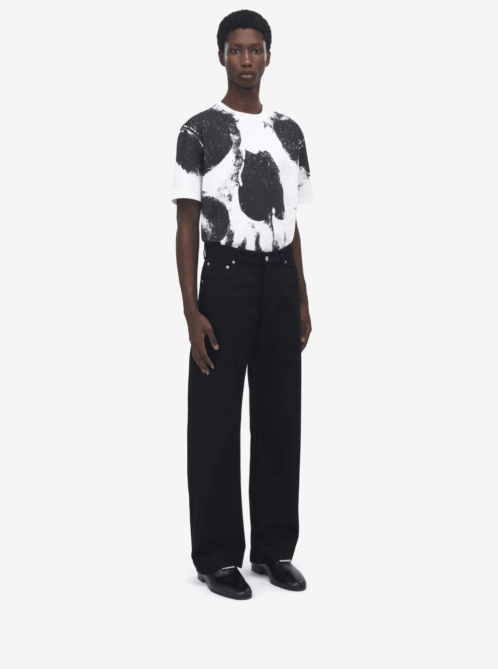 ALEXANDER MCQUEEN ALEXANDER MCQUEEN Denim Jeans with Logo Patch