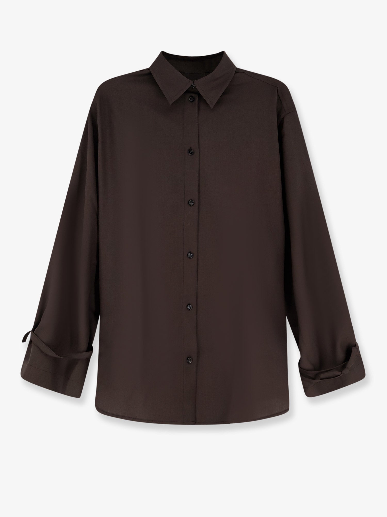 SANDRO wool-blend belted coat