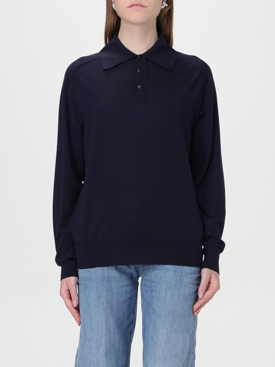 BOTTEGA VENETA BOTTEGA VENETA Long Sleeve Polo Sweater