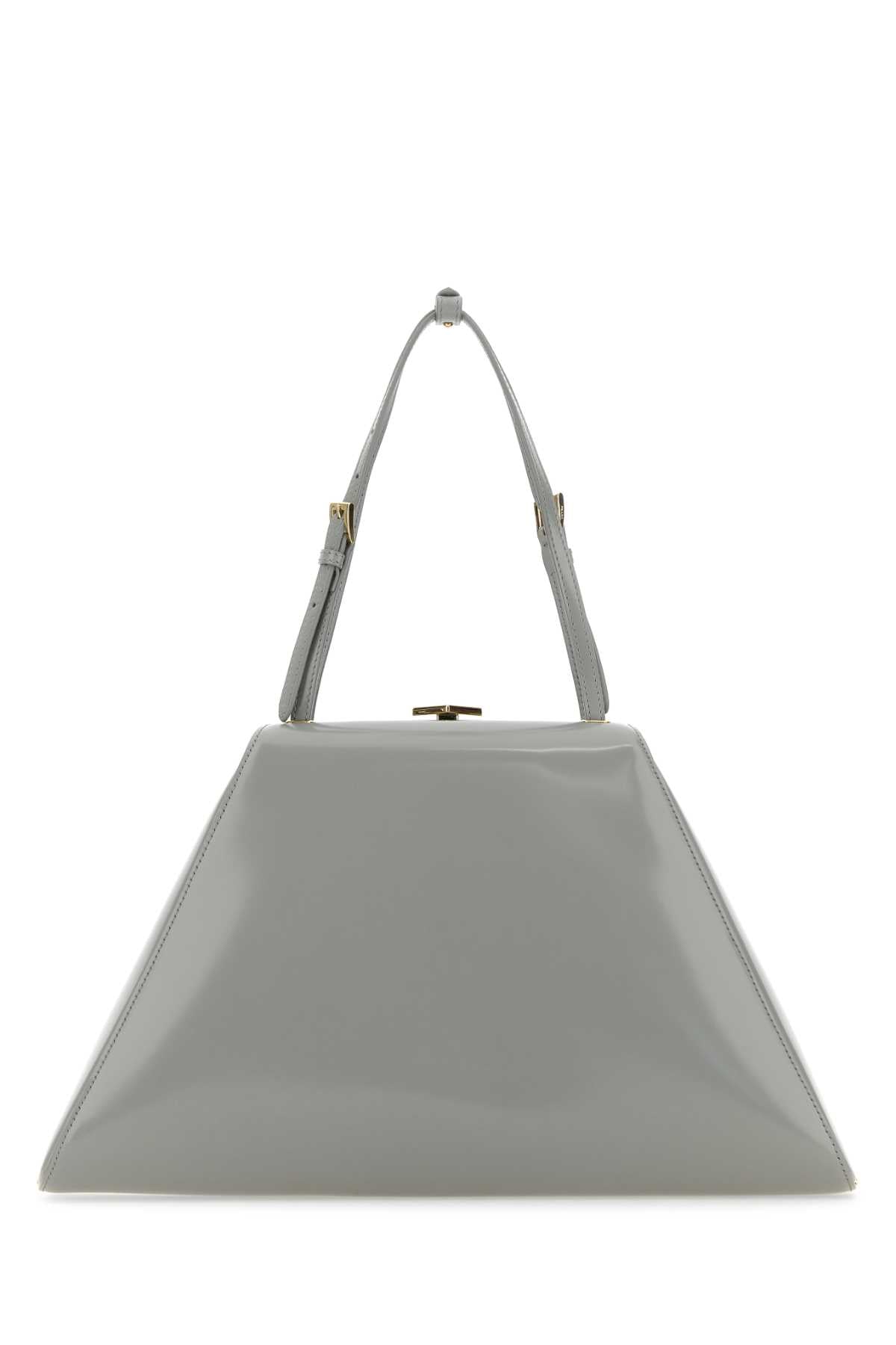 TOTÊME Paneled A-Line Leather Skirt
