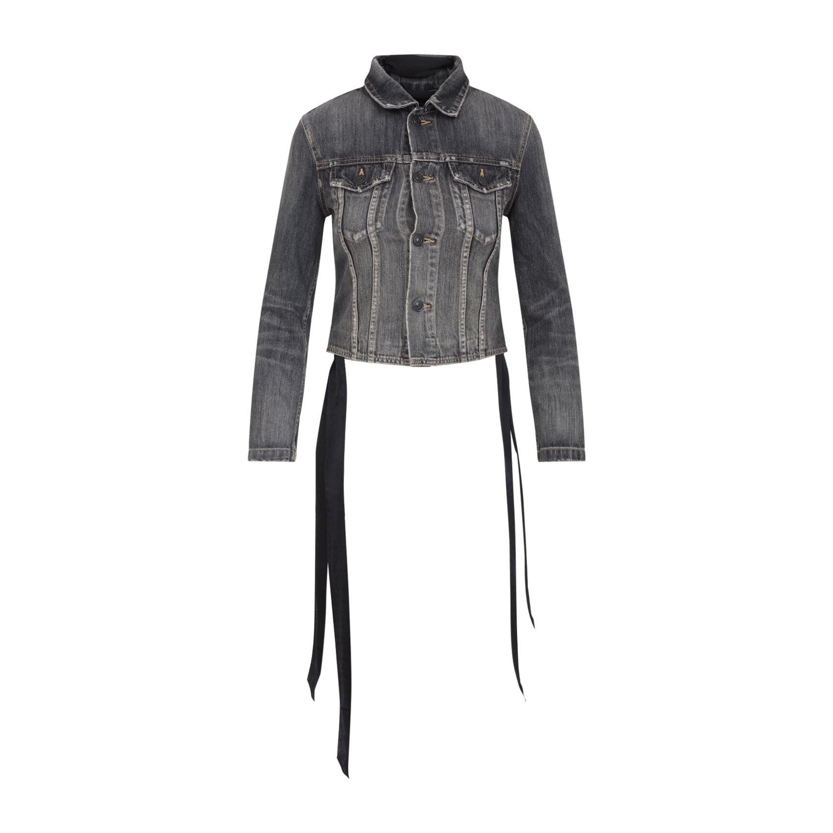 12 STOREEZ Wide-Leg Jeans