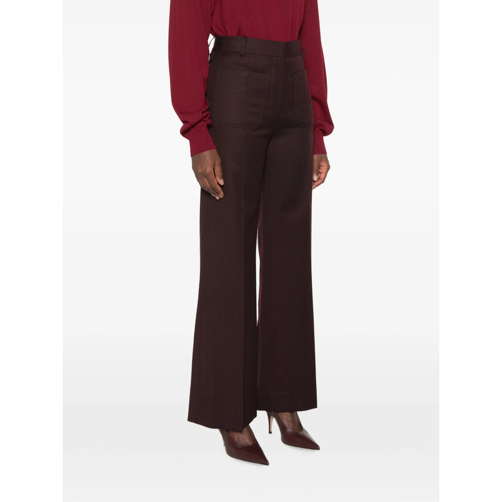 VICTORIA BECKHAM Victoria Beckham Virgin Wool Trousers