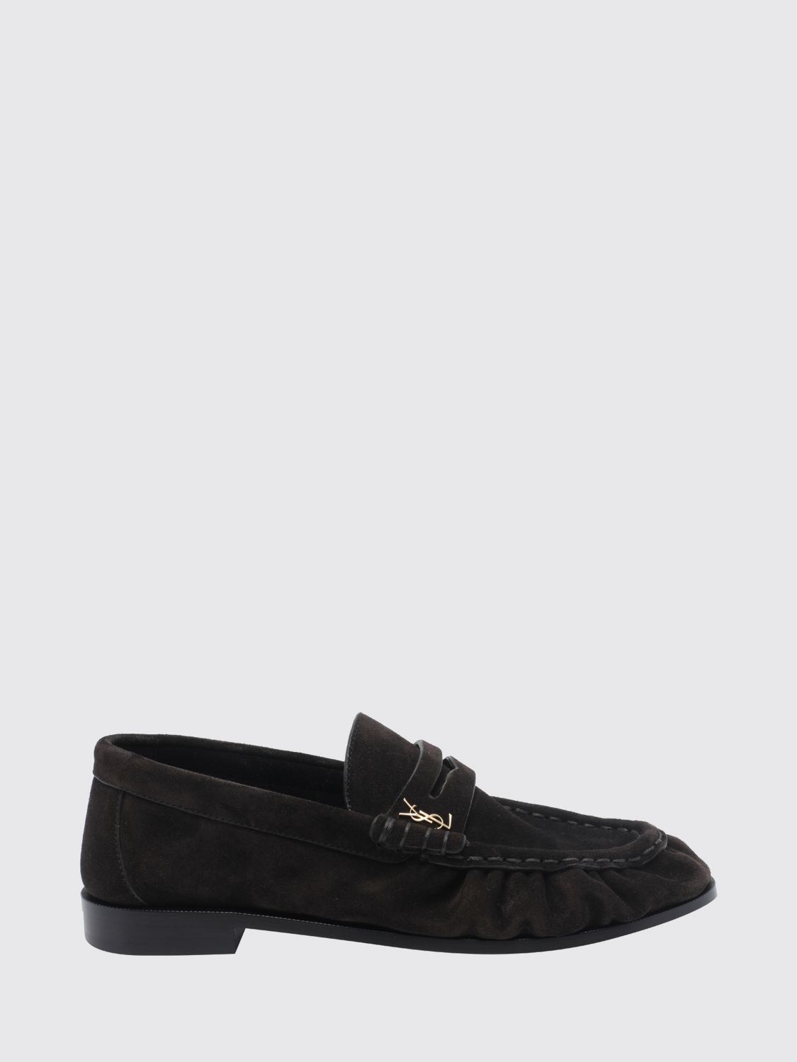 SAINT LAURENT SAINT LAURENT Logo-Embellished Suede Tote