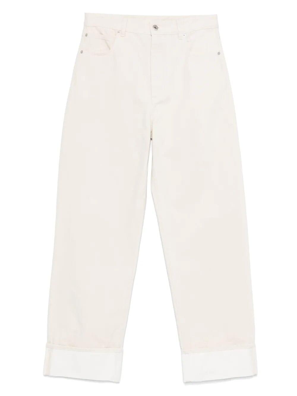 BOTTEGA VENETA BOTTEGA VENETA Straight Leg Jeans with Back Print