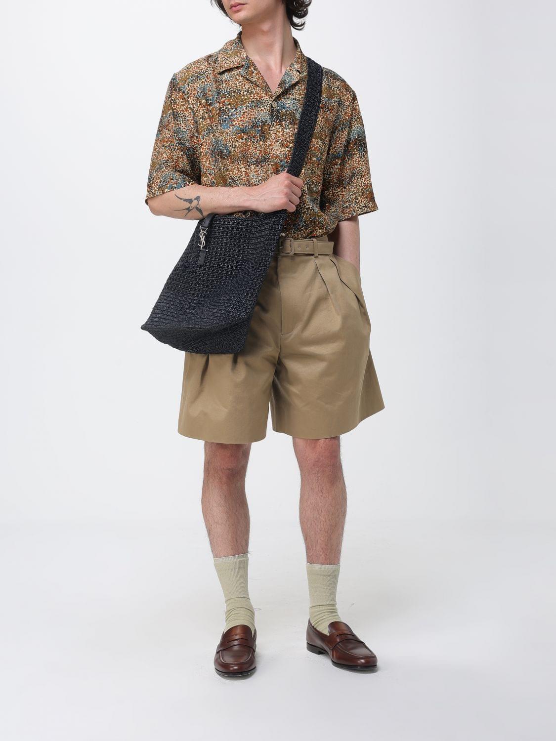 SAINT LAURENT SAINT LAURENT Tailored Belted Shorts