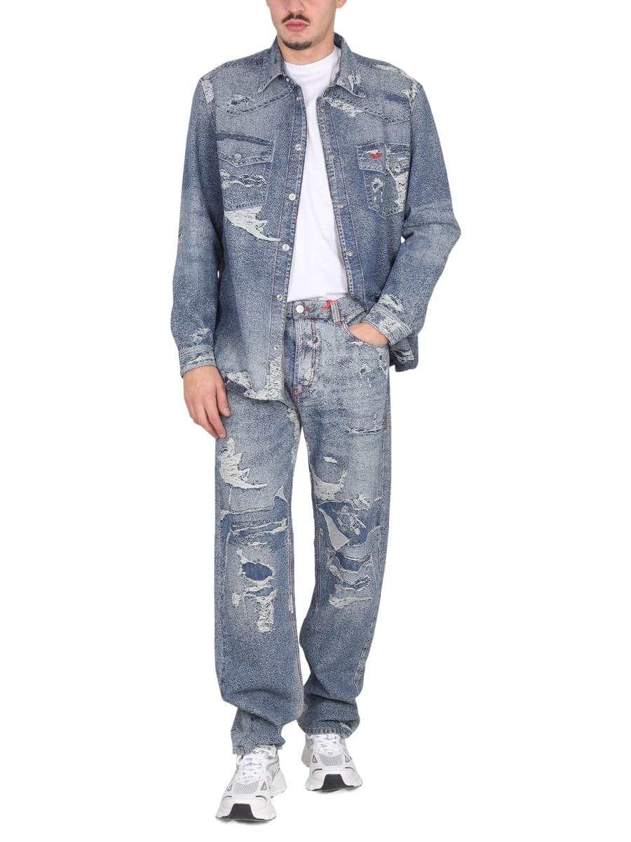 DIESEL® Diesel Men Jean Shirt