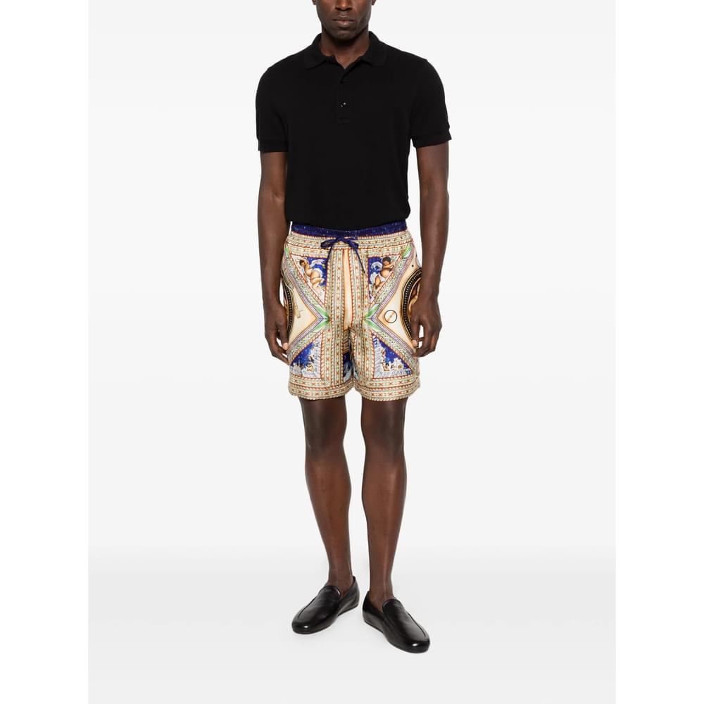 CASABLANCA CASABLANCA Tailored Silk Shorts