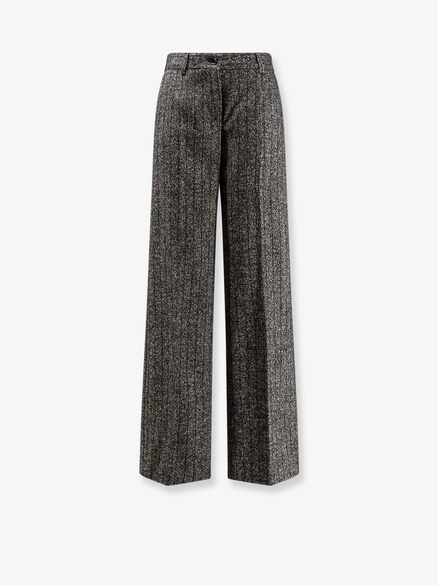 ME+EM Stripe Tweed Zip-Front Top