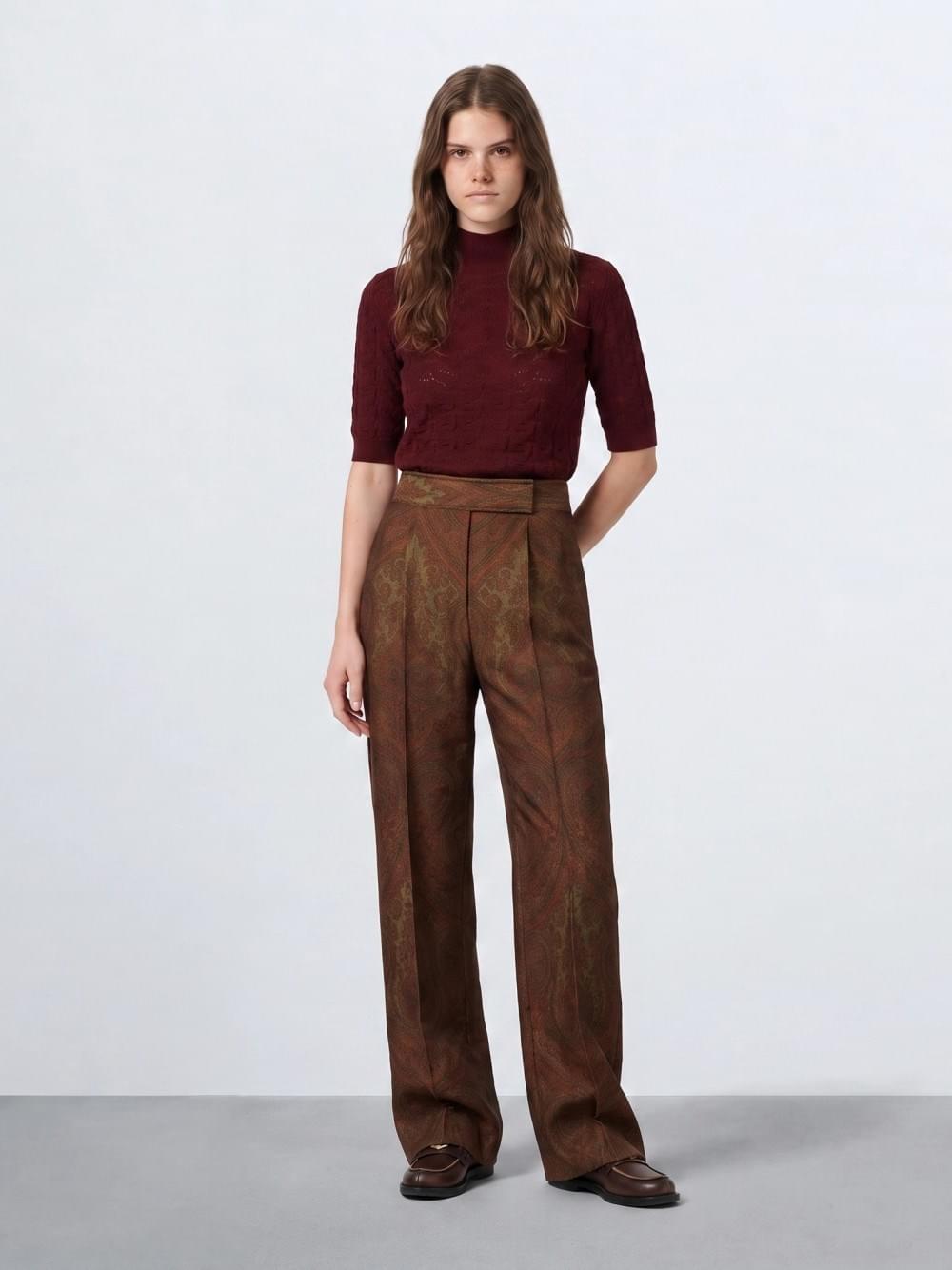 ETRO ETRO Jacquard Trousers