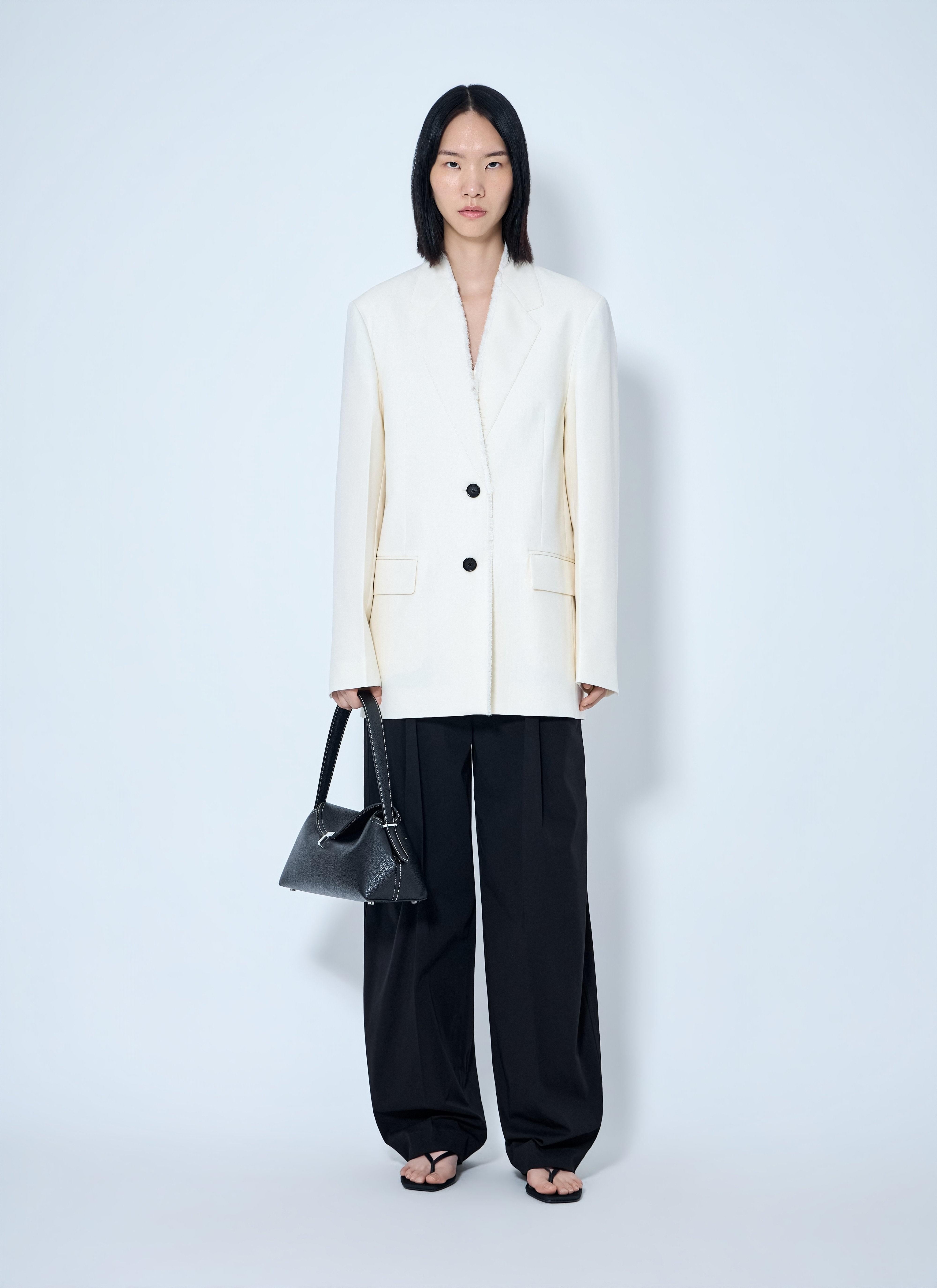 TOTÊME TOTEME Raw Lapel Blazer