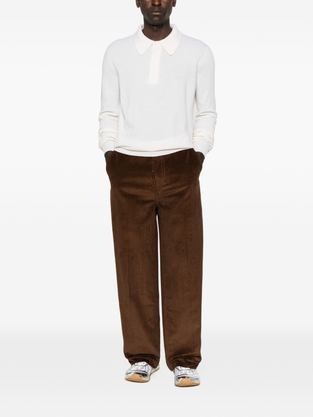 AMI AMI PARIS Velvet Trousers