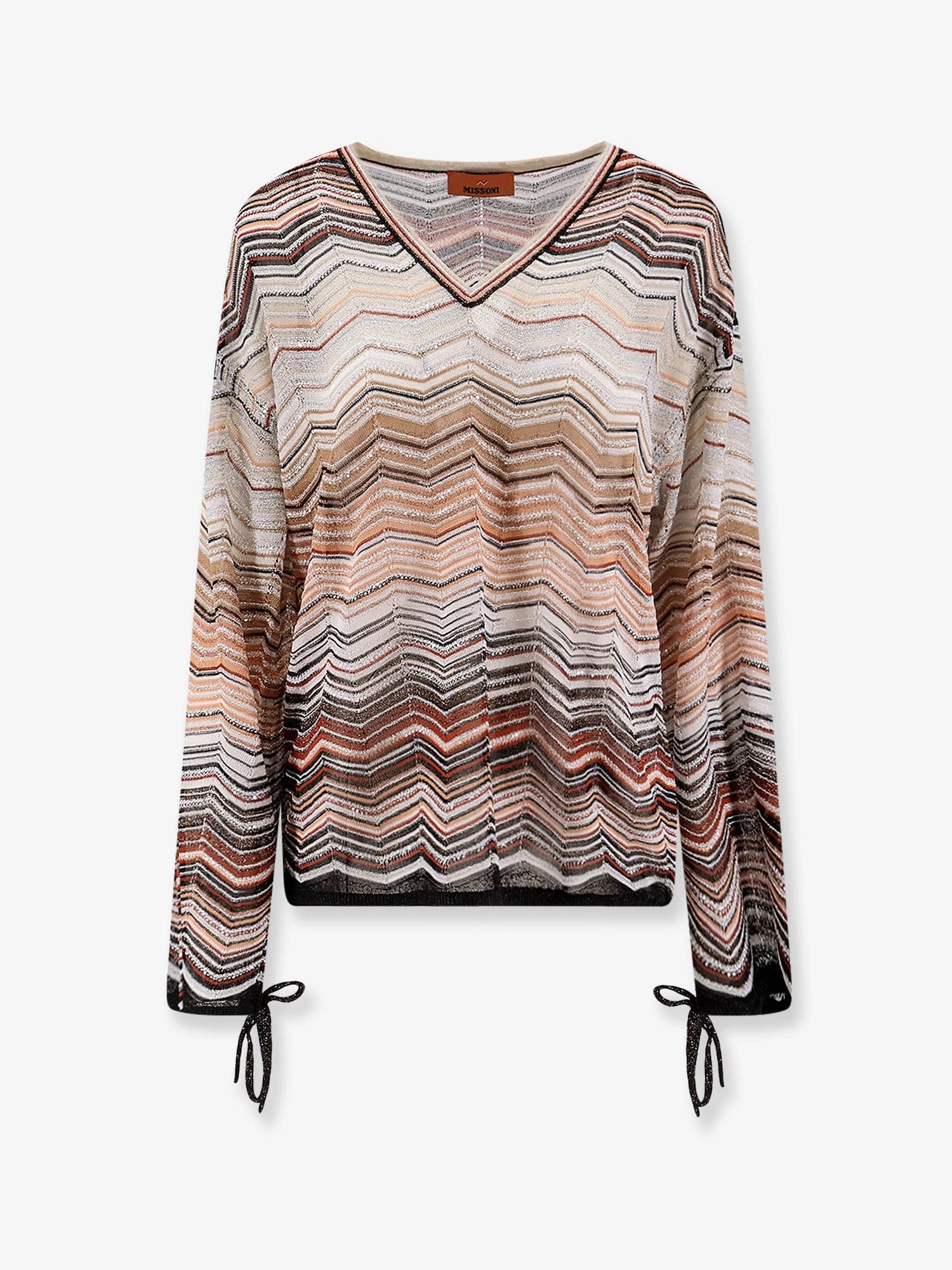 MISSONI Lamé Wide-Leg Pants