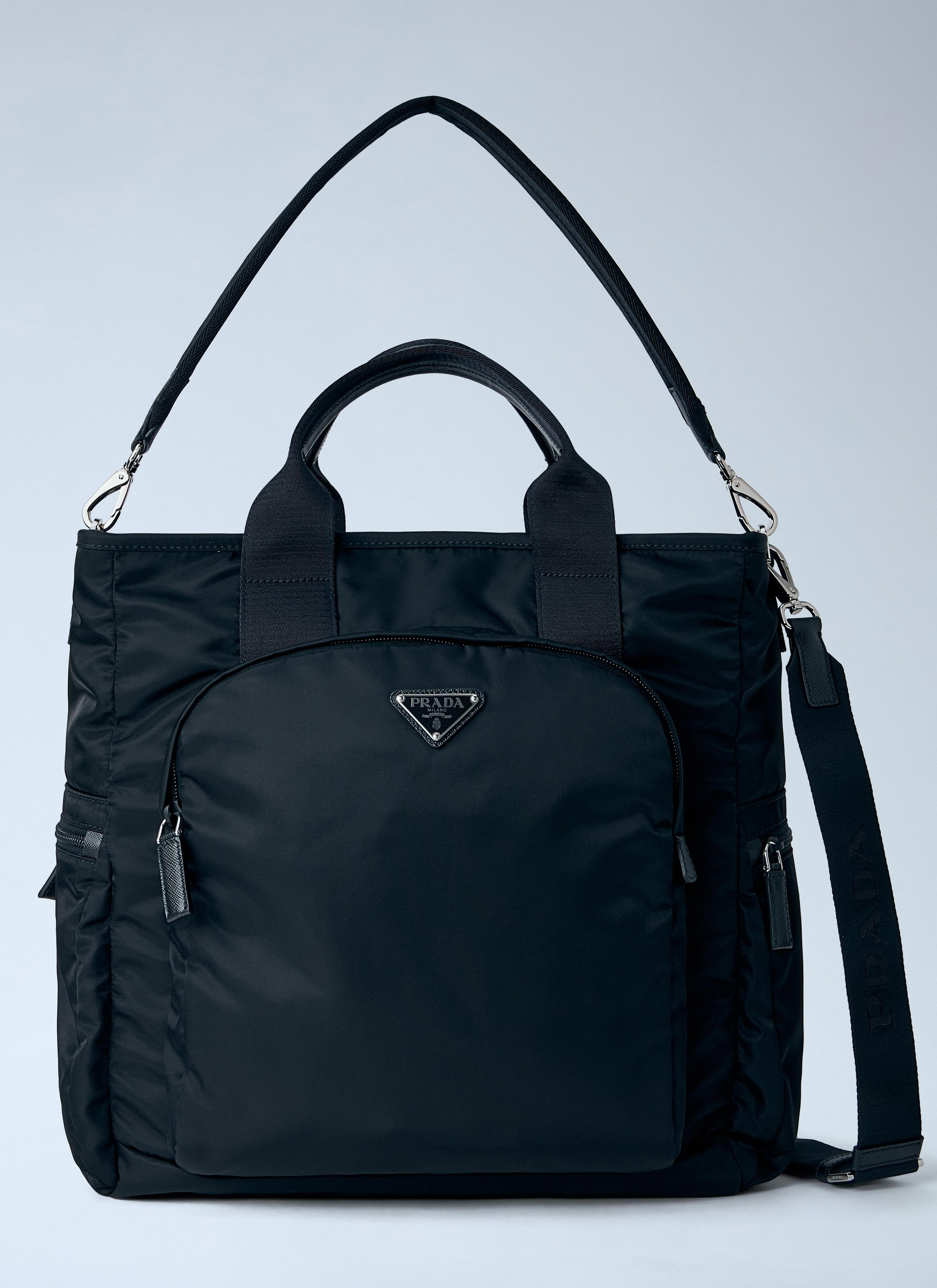 PRADA PRADA Re-Nylon Logo-Plaque Tote Bag