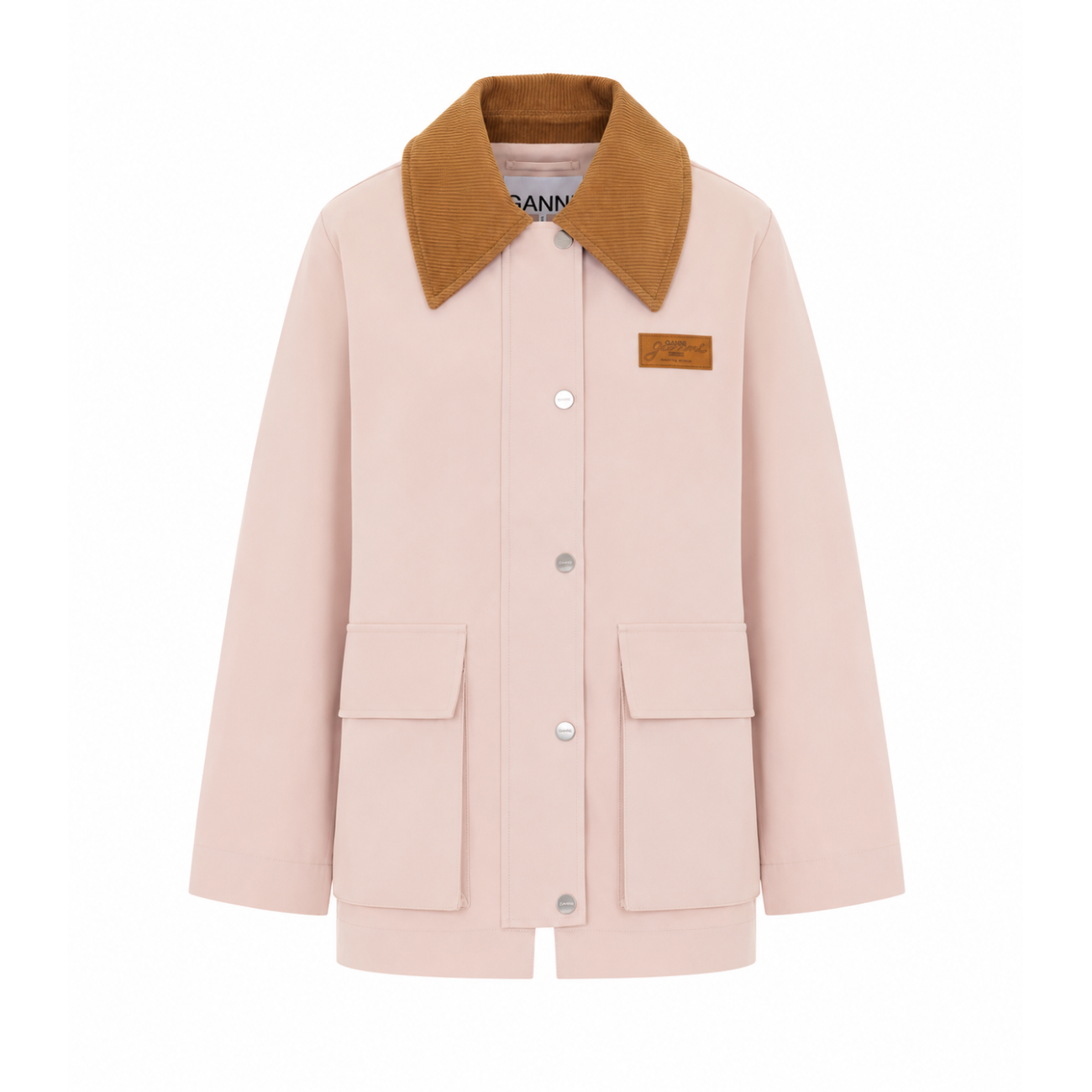 BLAZÉ MILANO BLAZÉ Milano Tailored Herringbone Jacket with Corduroy Collar