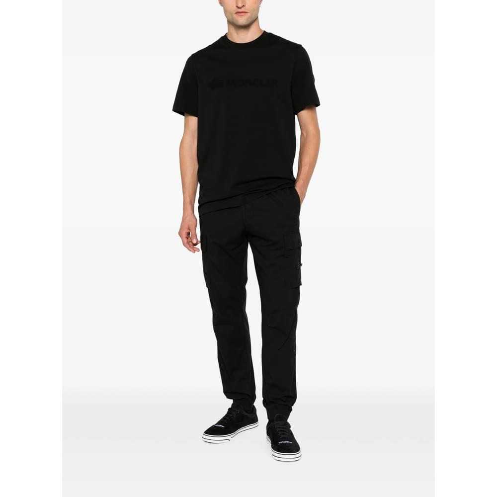 MONCLER Moncler Black T-Shirts & Vests - T-Shirts Men