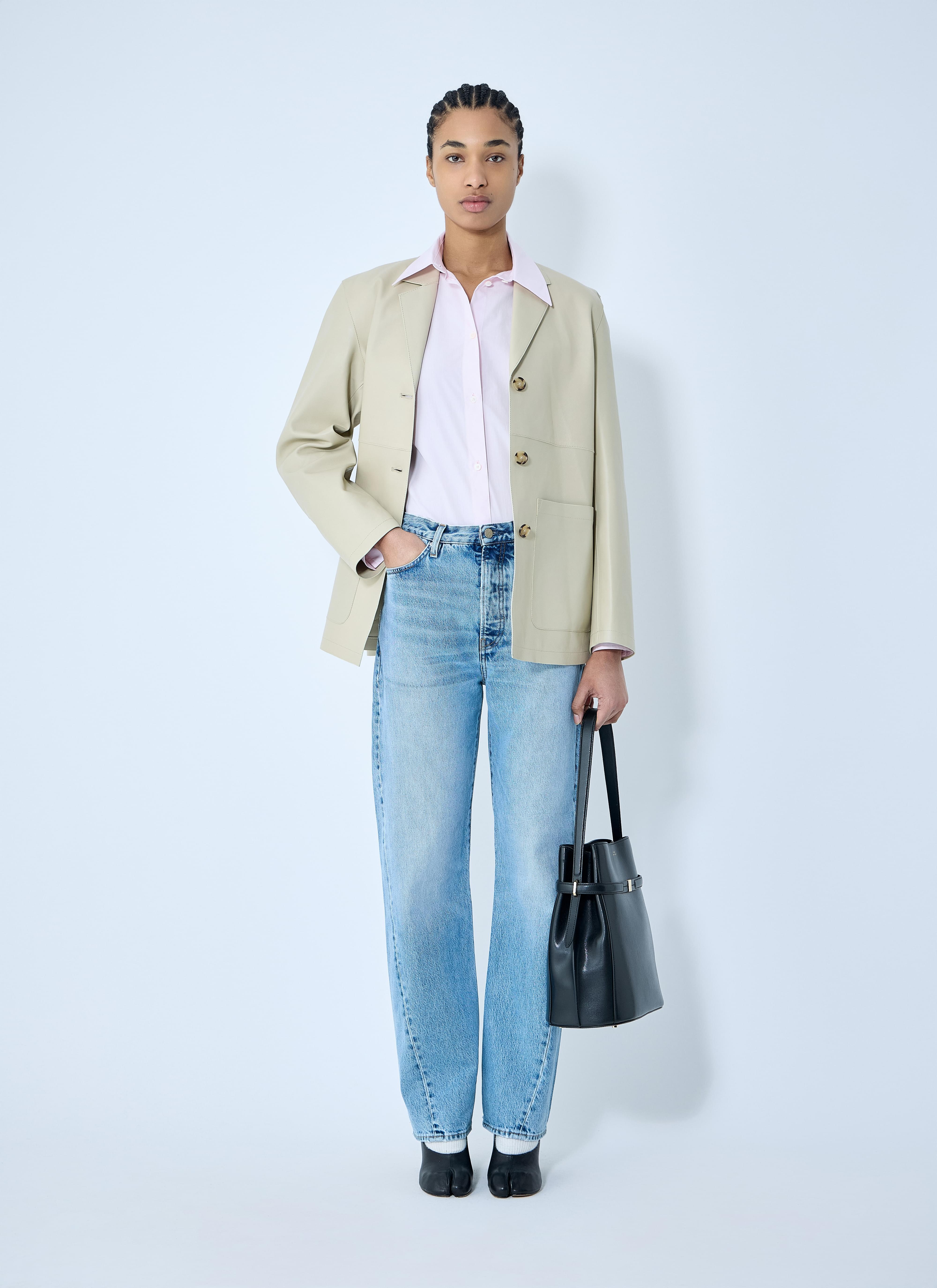 TOTÊME TOTEME Leather Blazer