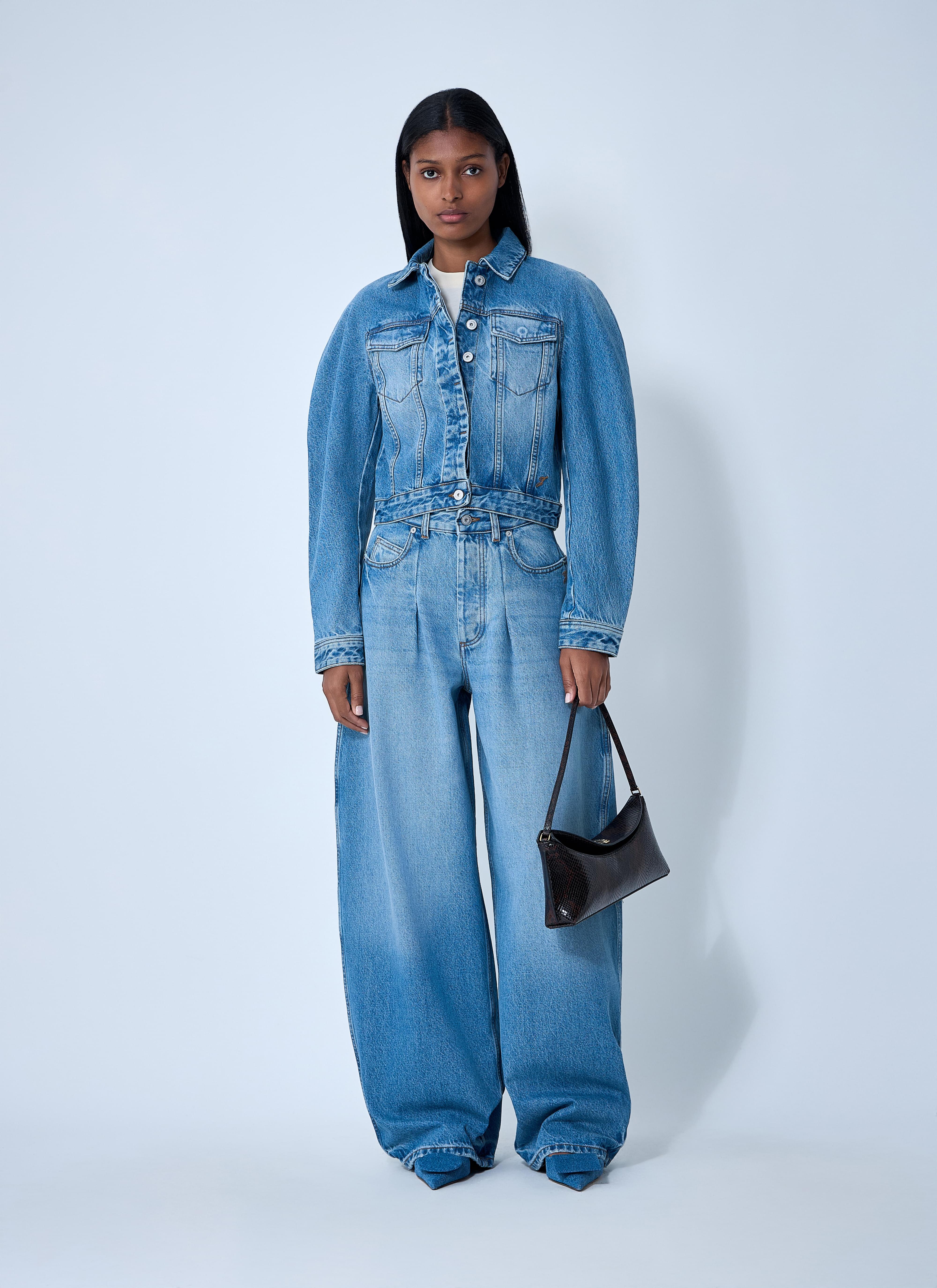JACQUEMUS JACQUEMUS La Veste De-nime Denim Trucker Jacket