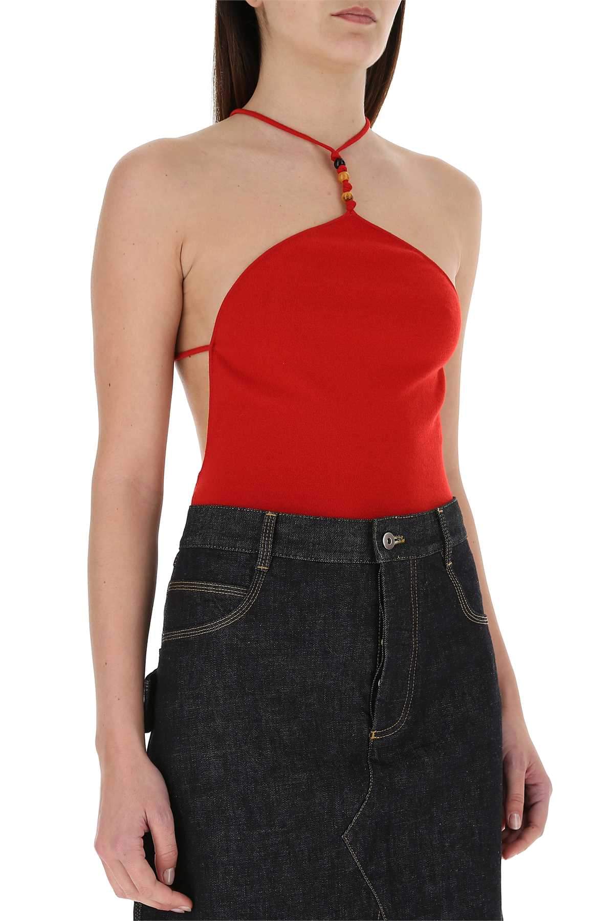 BOTTEGA VENETA BOTTEGA VENETA Stretch Cashmere Blend Bodysuit