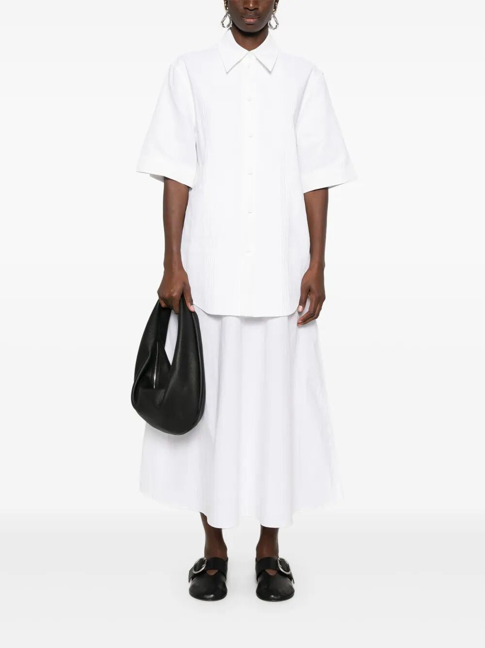 JIL SANDER JIL SANDER Linen Classic Collar Shirt