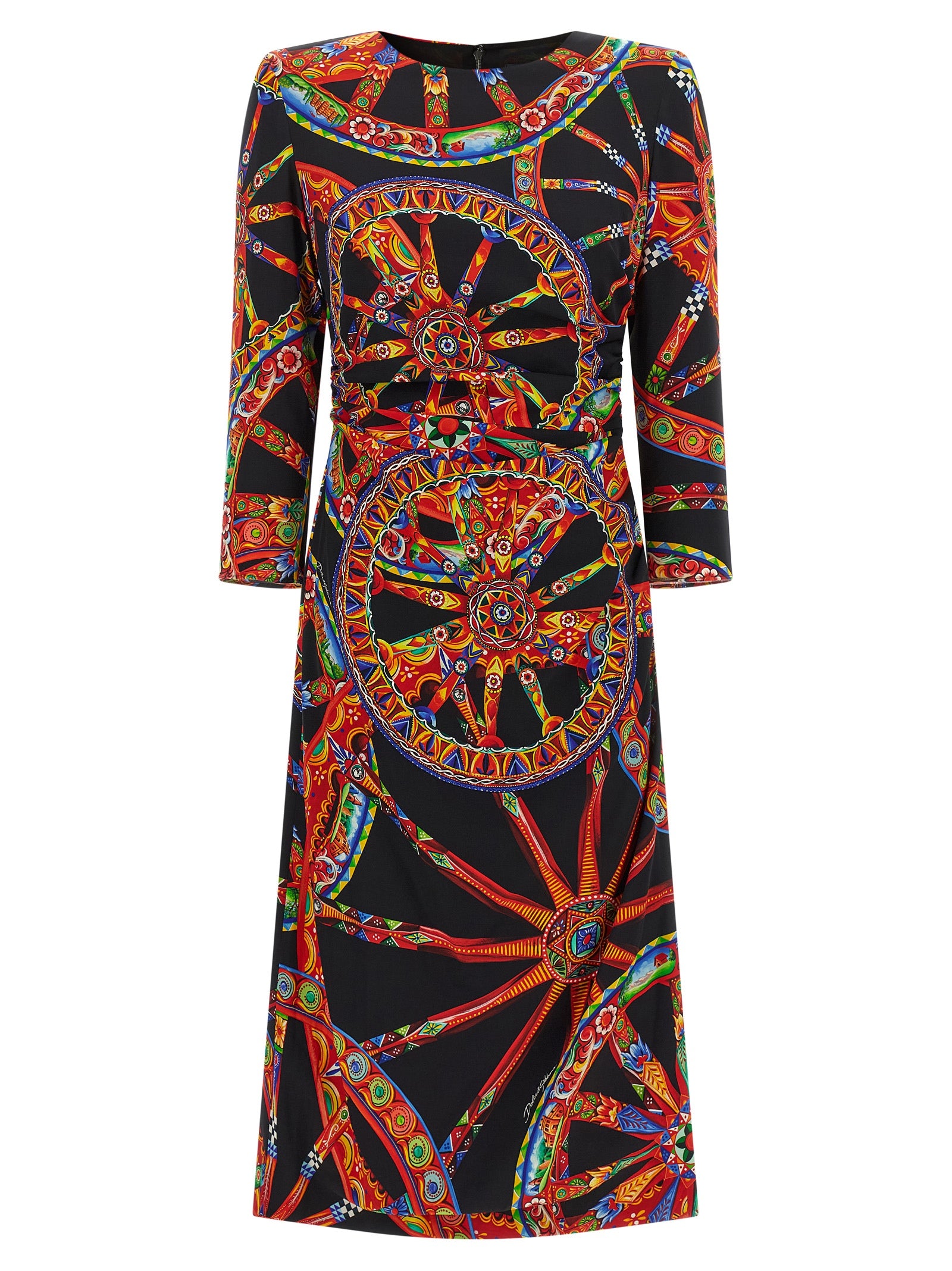 ZIMMERMANN ascent paisley linen and silk maxi dress