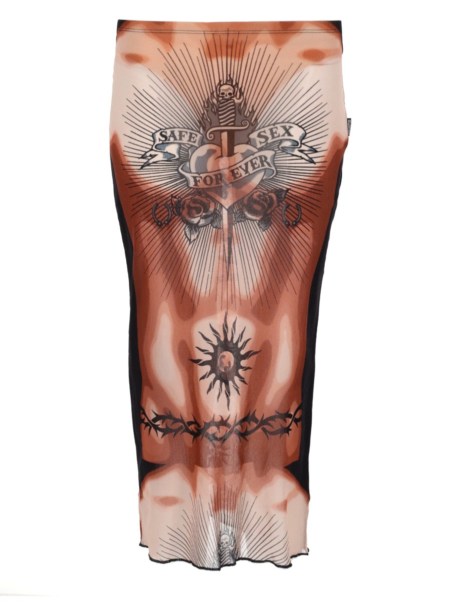 PACO RABANNE Fireworks-Print T-Shirt