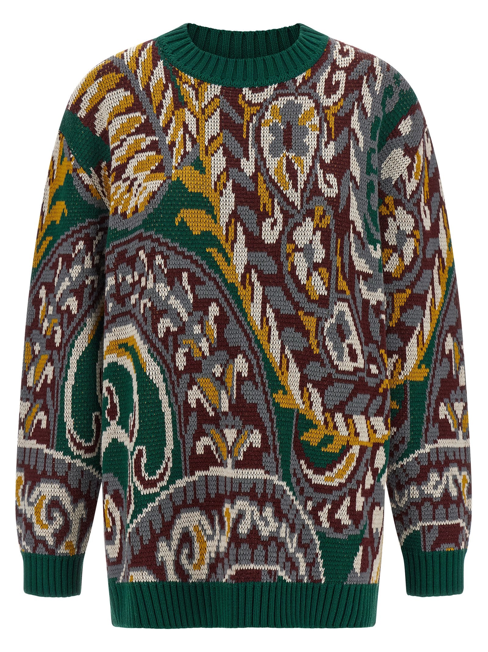 DRIES VAN NOTEN DRIES VAN NOTEN Floral Jacquard Drawstring Waist Trousers
