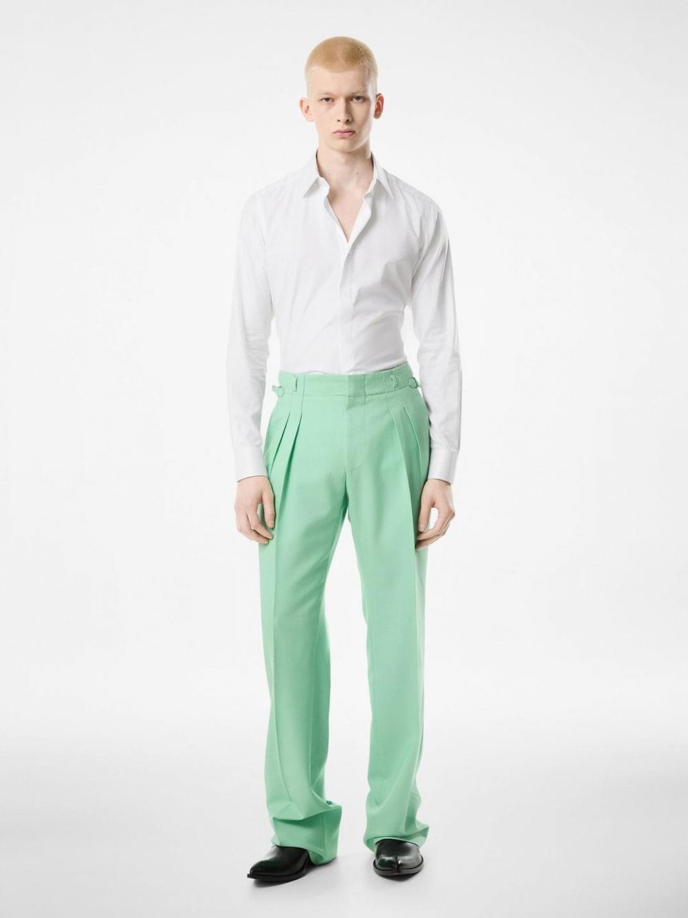 TOM FORD Tom Ford Men Cotton And Silk Classic Fit Shirt