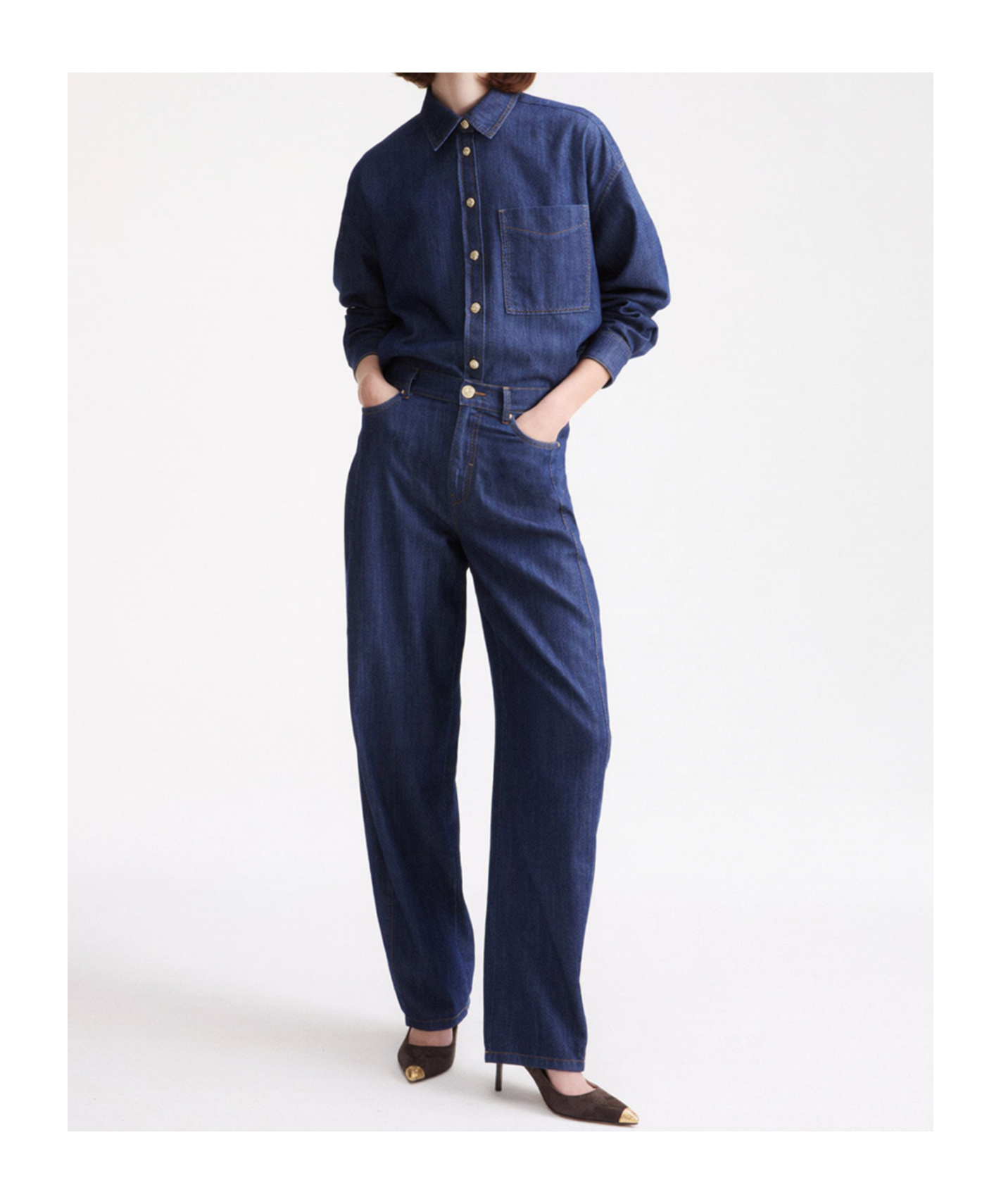 MARELLA Marella Long-Sleeve Button-Down Shirt