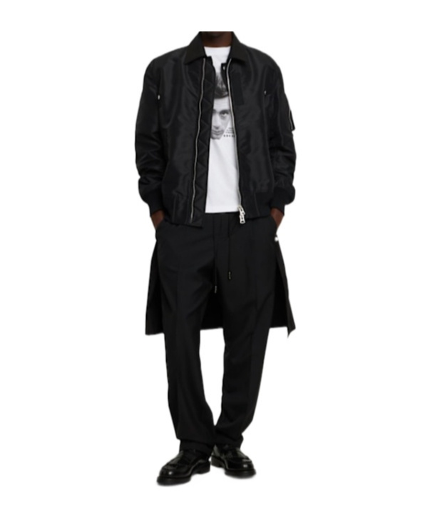 SACAI Sacai Ribcollar Casual Jacket