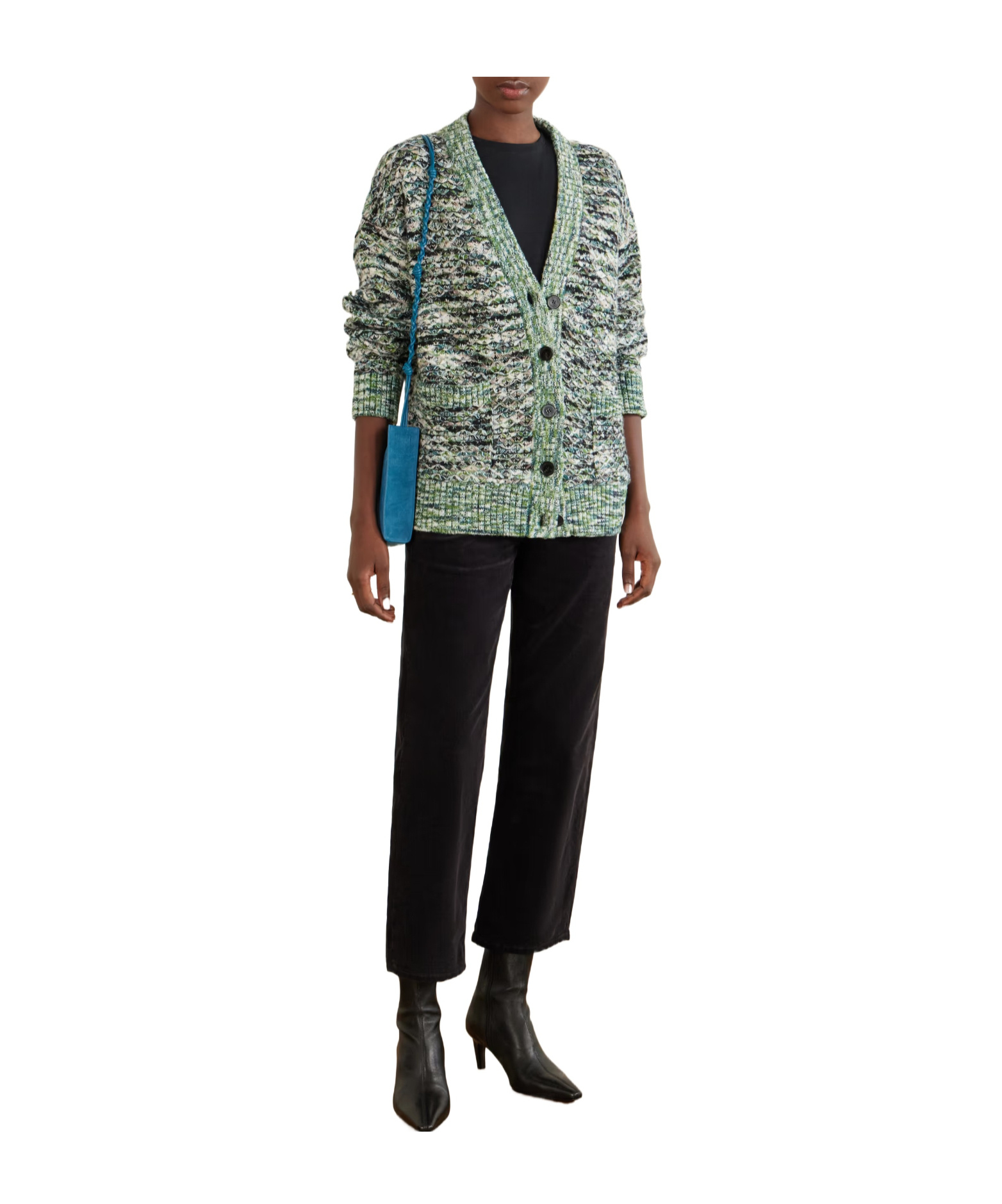 MOTHER MOTHER Mid-Rise Straight-Leg Corduroy Pants