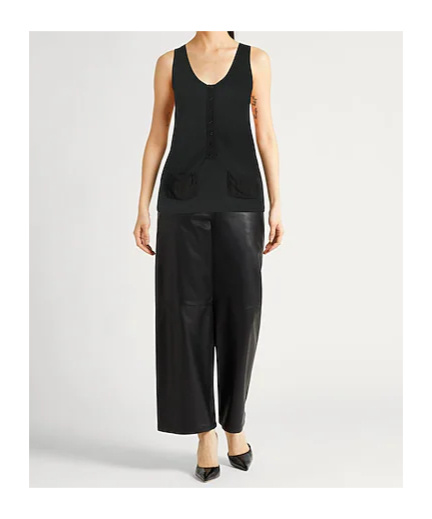 CHLOÉ Chloe Sleeveless Jersey Top