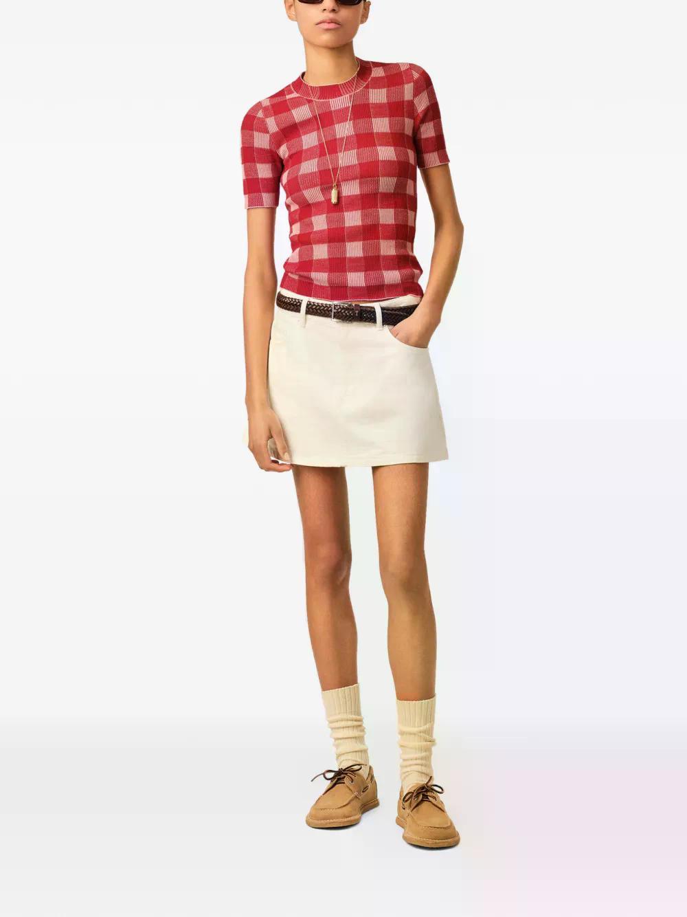 AMI AMI Checkered Sweater
