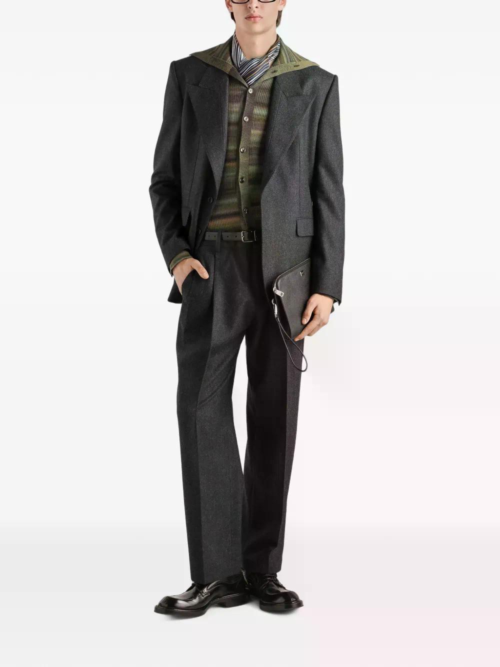 DOLCE & GABBANA Dolce & Gabbana Wool Flannel Trousers