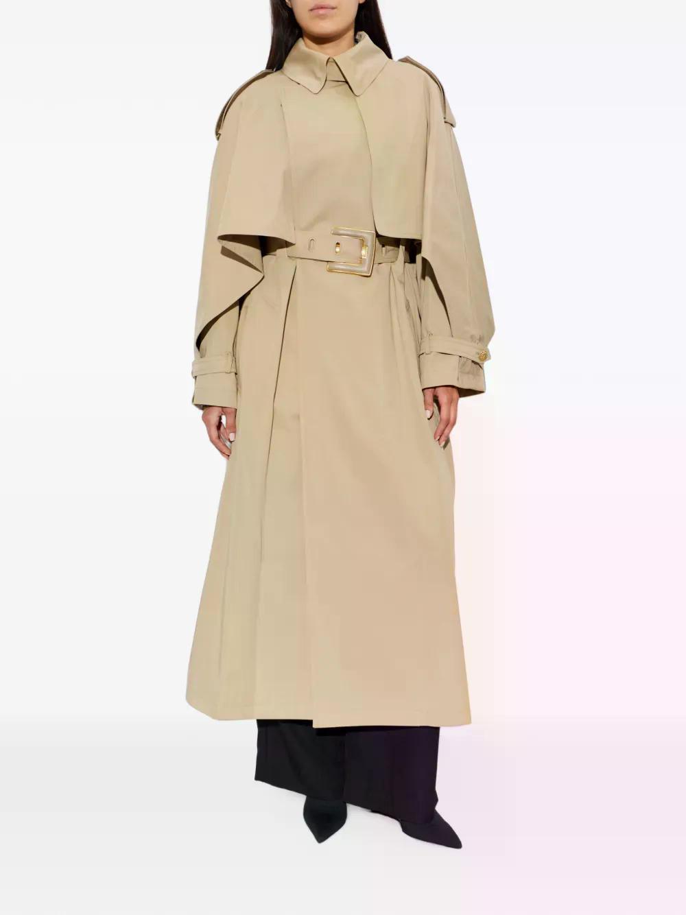 BALMAIN Balmain Trench Coat with Belt