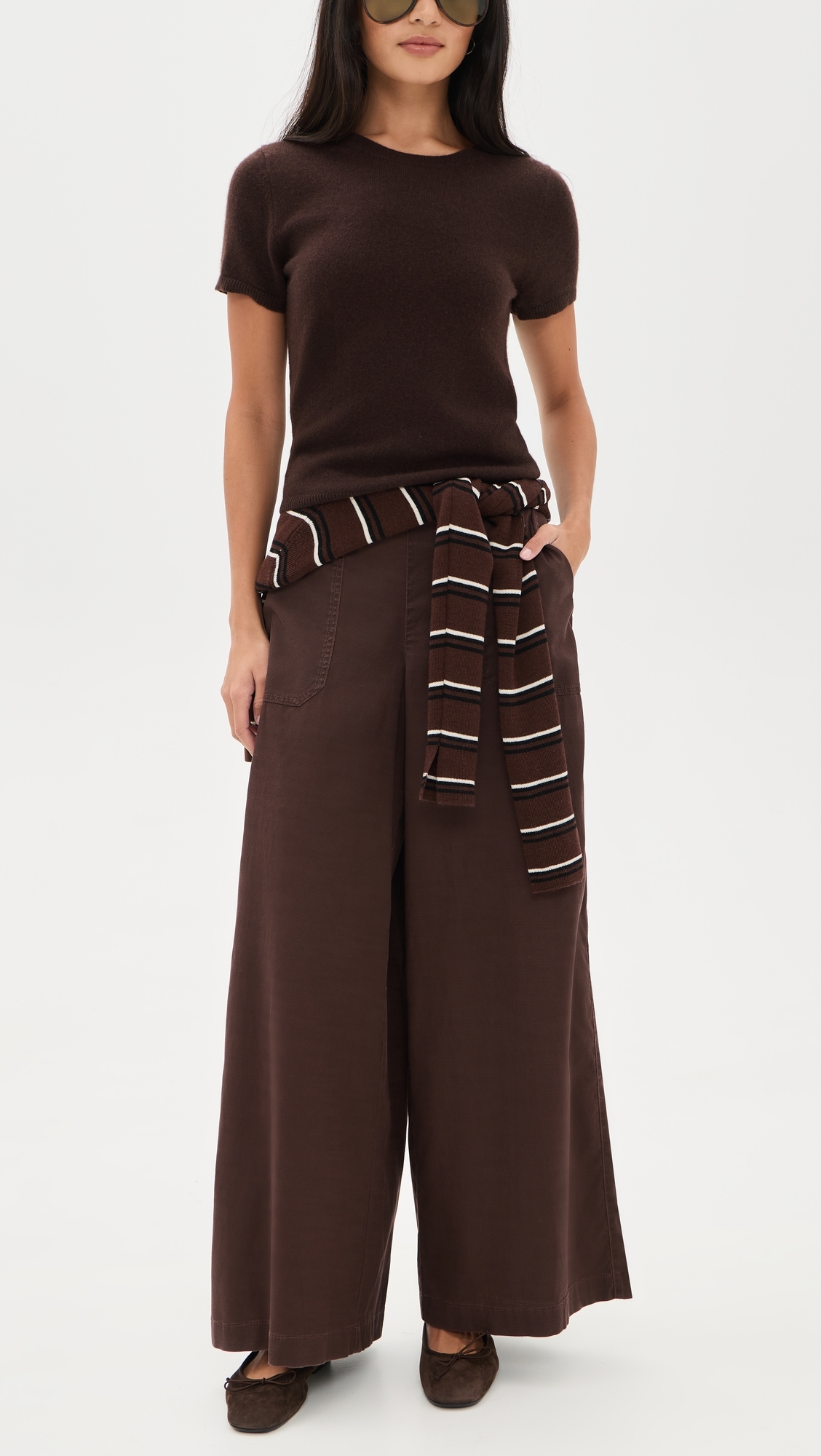 SPLENDID Splendid Angie Texture Slubbed Pants
