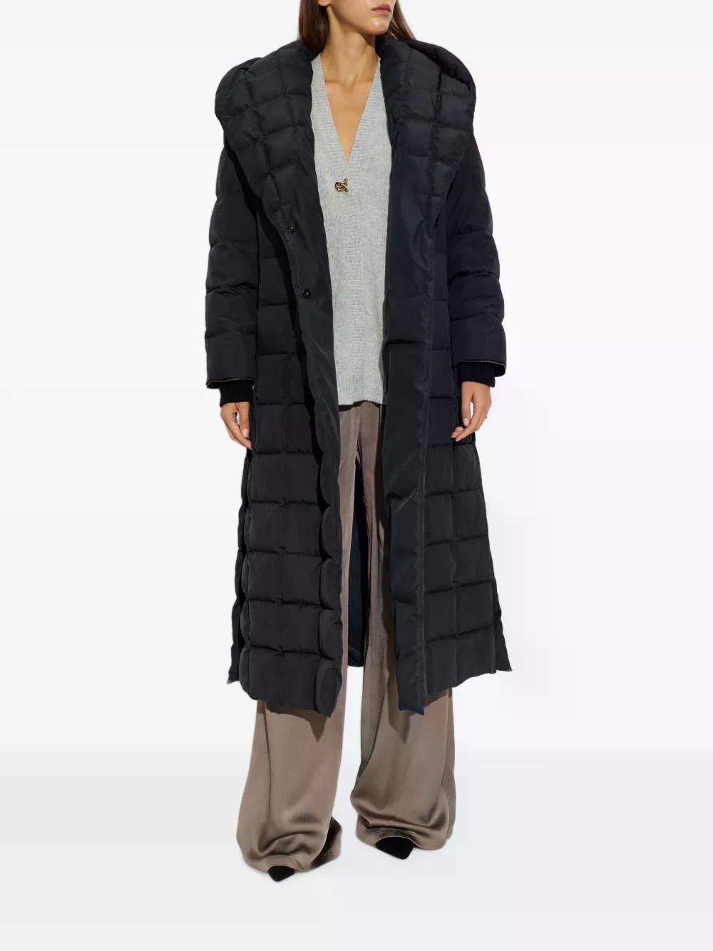 FABIANA FILIPPI Fabiana Filippi Belted Long Down Coat
