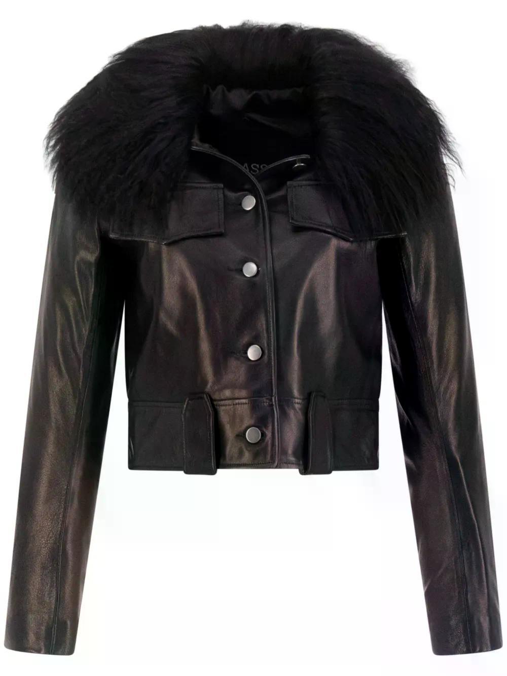 AMBUSH Ambush High-Waisted Monogram Flared Trousers