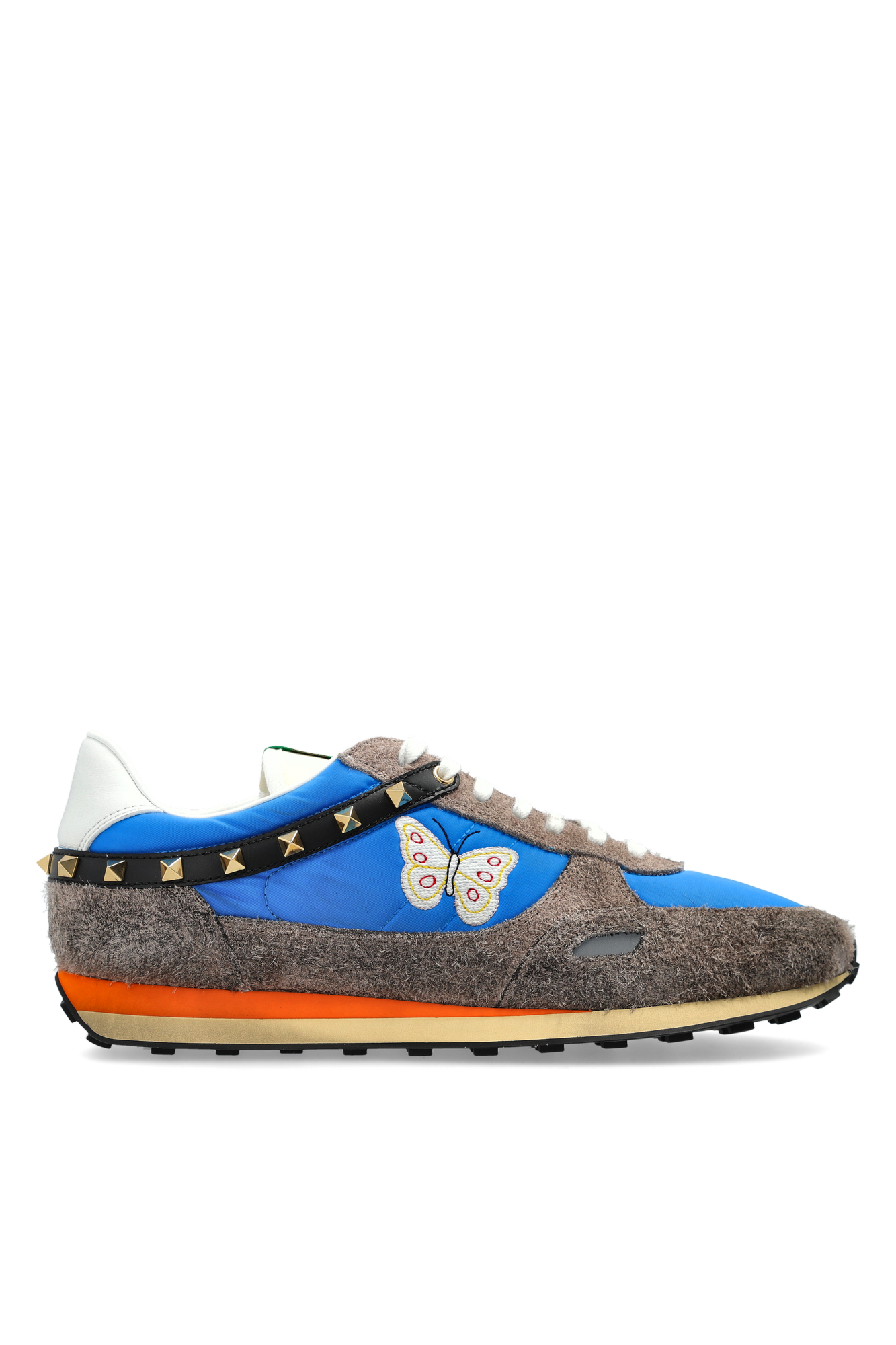VALENTINO Valentino Garavani Vintage Effect Lace-Up Sneakers