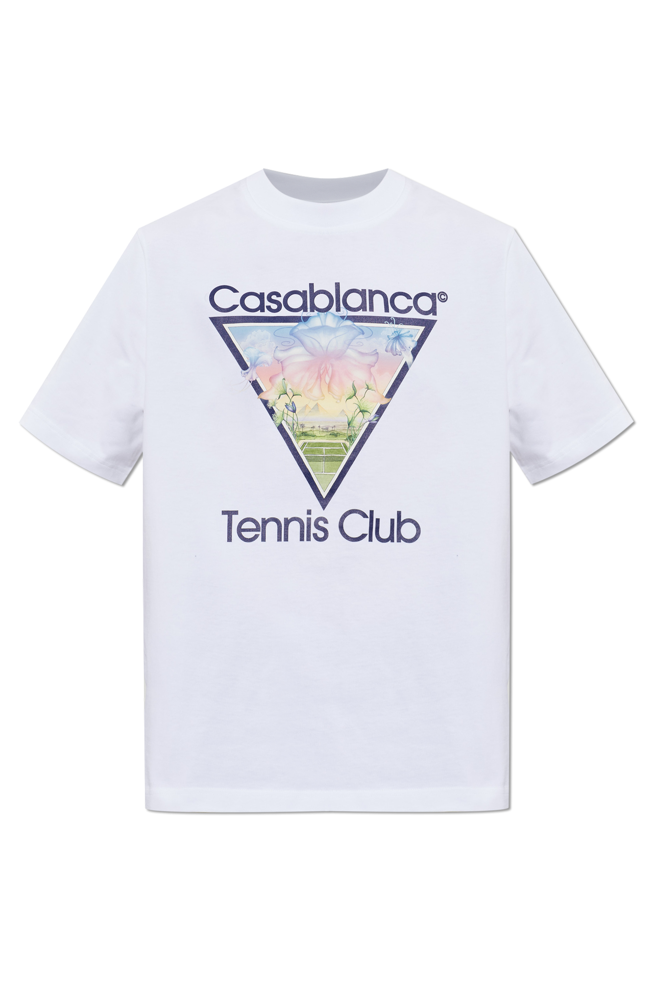 CASABLANCA t-shirt with colorful print