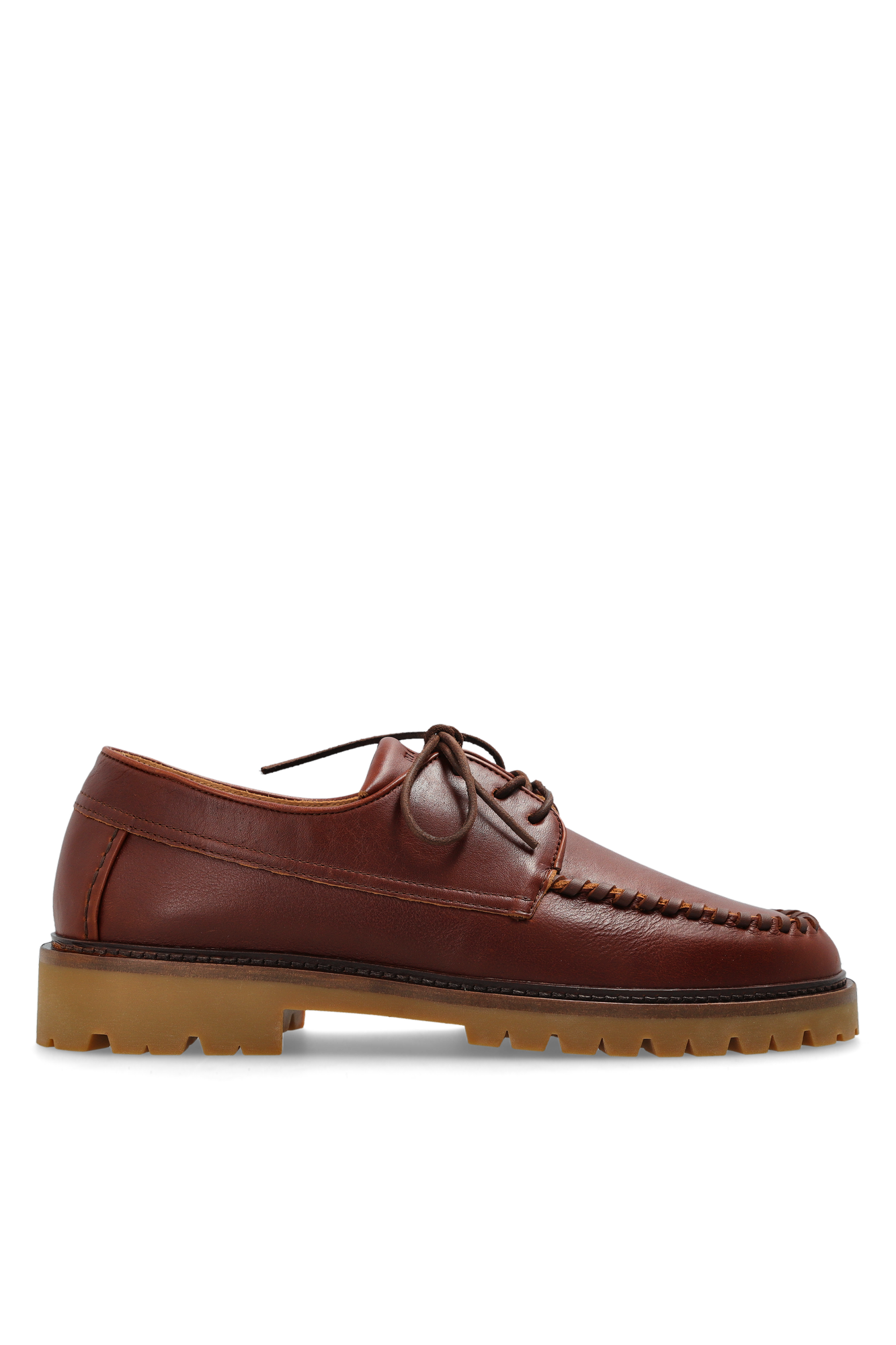 YUKETEN Yuketen Italian Full-Grain Leather Boat Shoes