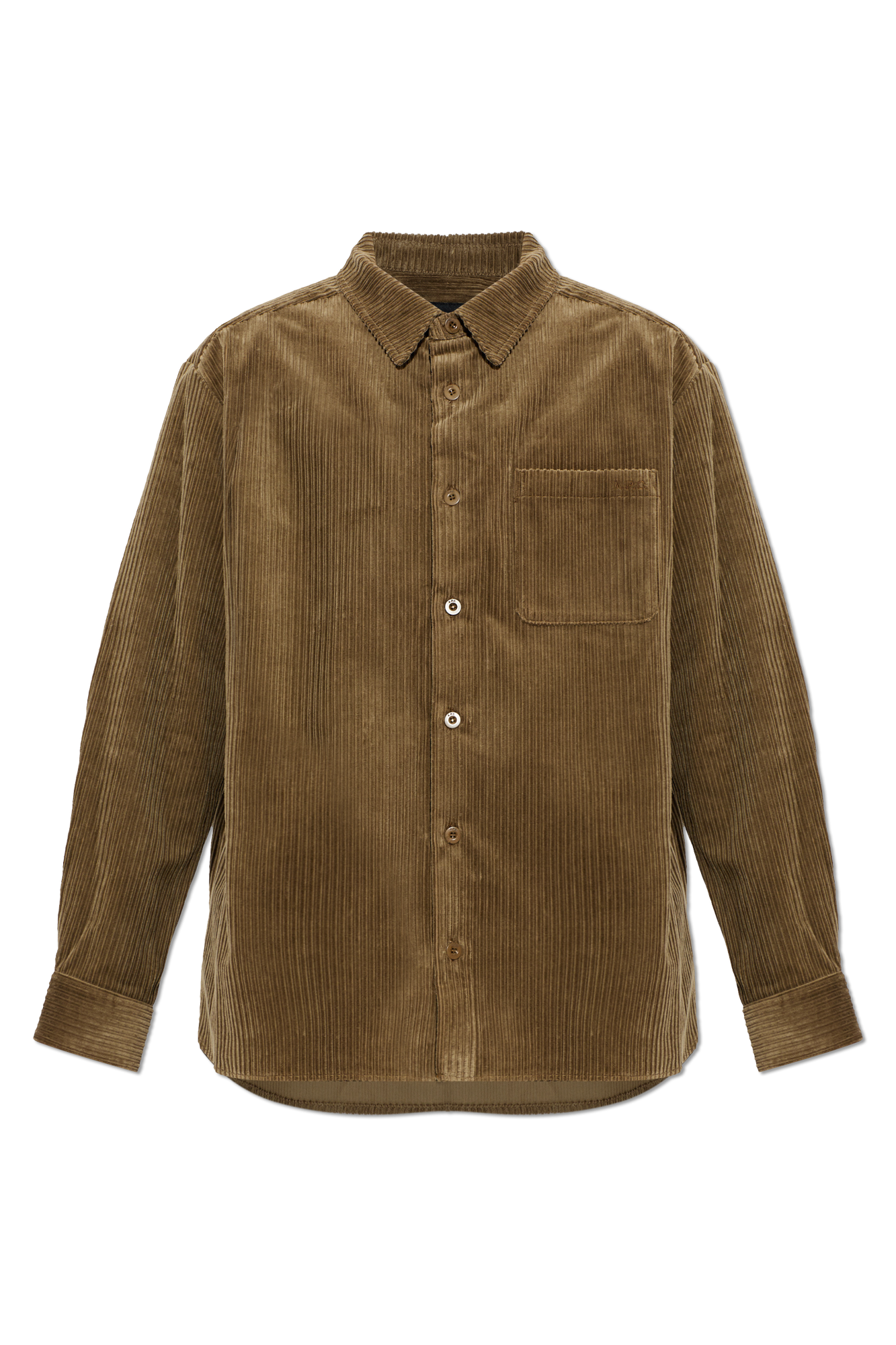 A.P.C. ボタンディテール ストレートレッグ ジーンズ