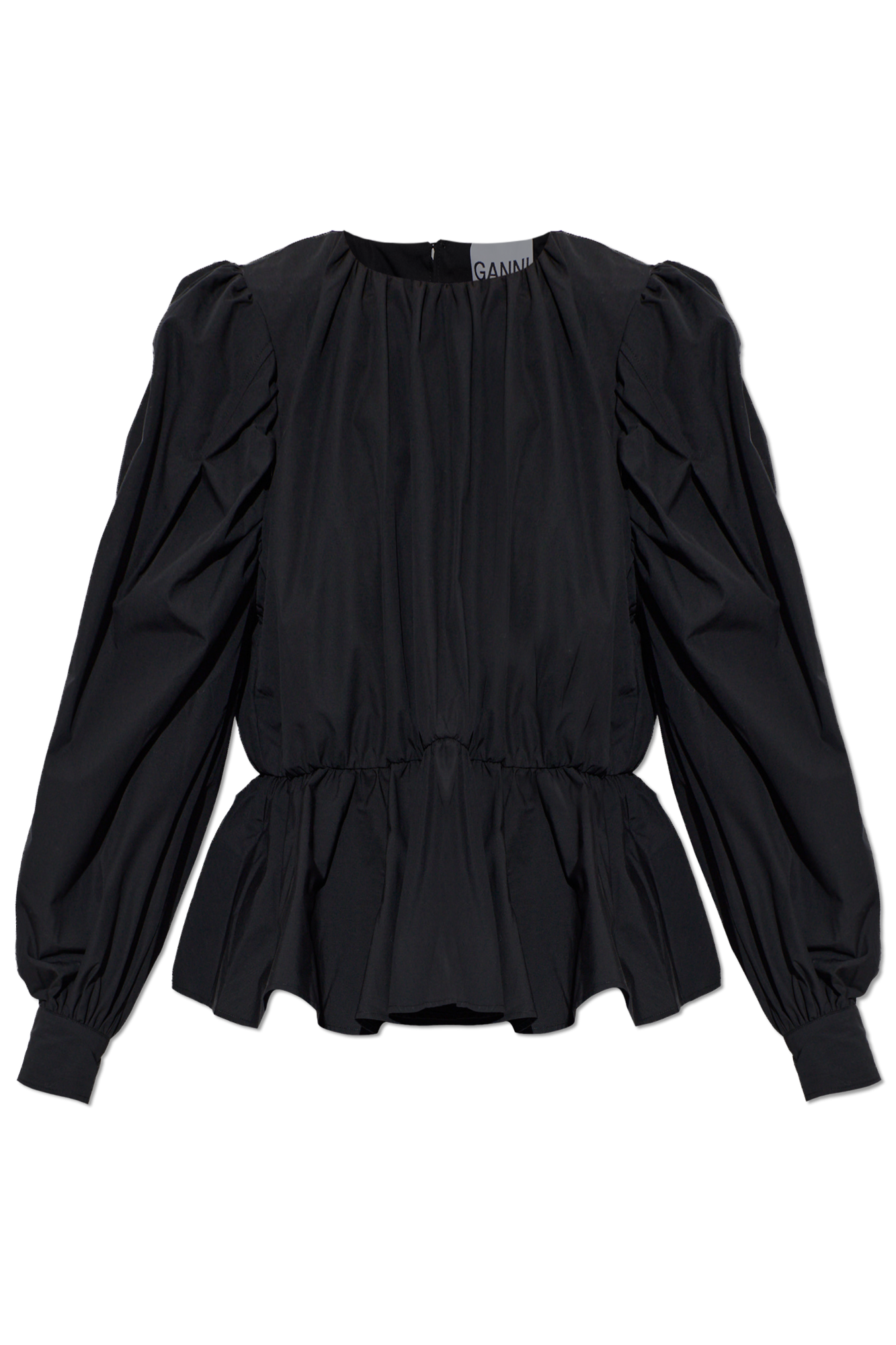 GANNI Ganni Peplum Top
